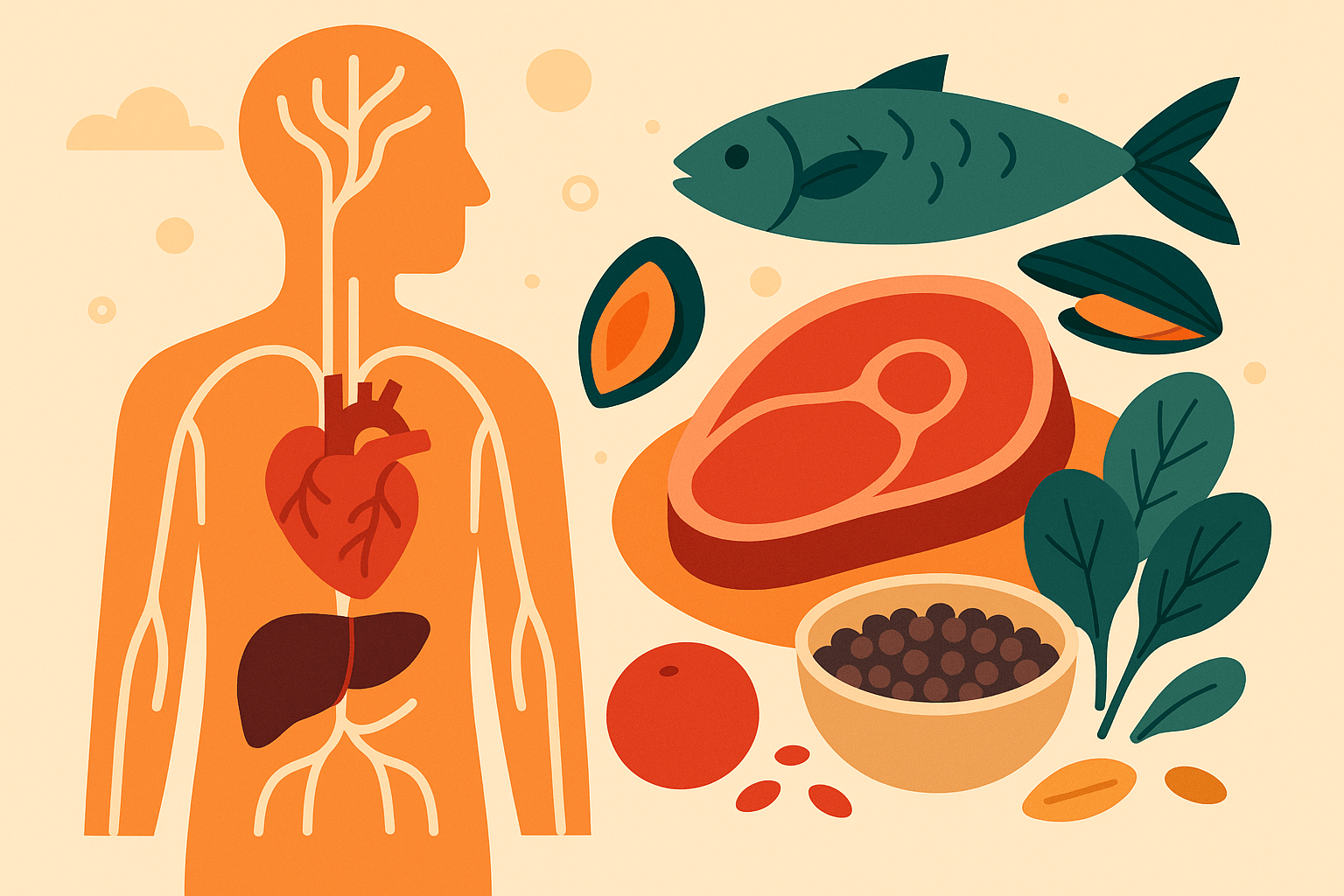 Aliments riches en fer : conseils pour éviter les carences.